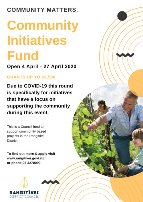 Community Initiatives Fund - Rangitikei District Council