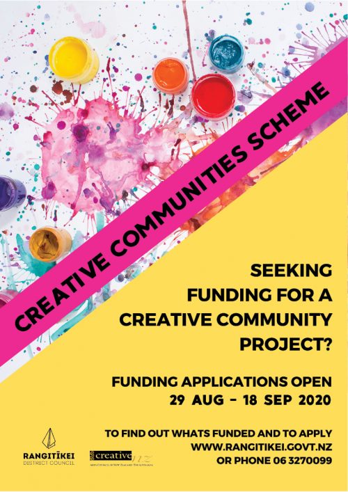 Creative Community Scheme - Rangitikei District Council