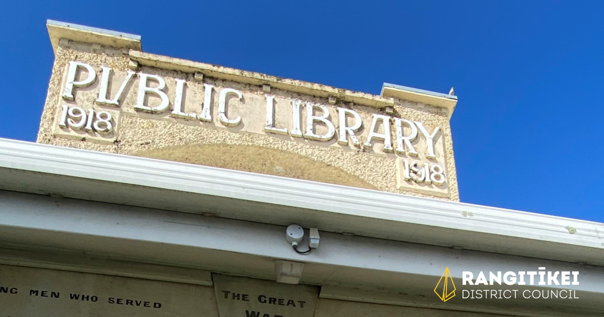 News: Sep 2022 - What's happening at the old Bulls library?: Rangitikei ...