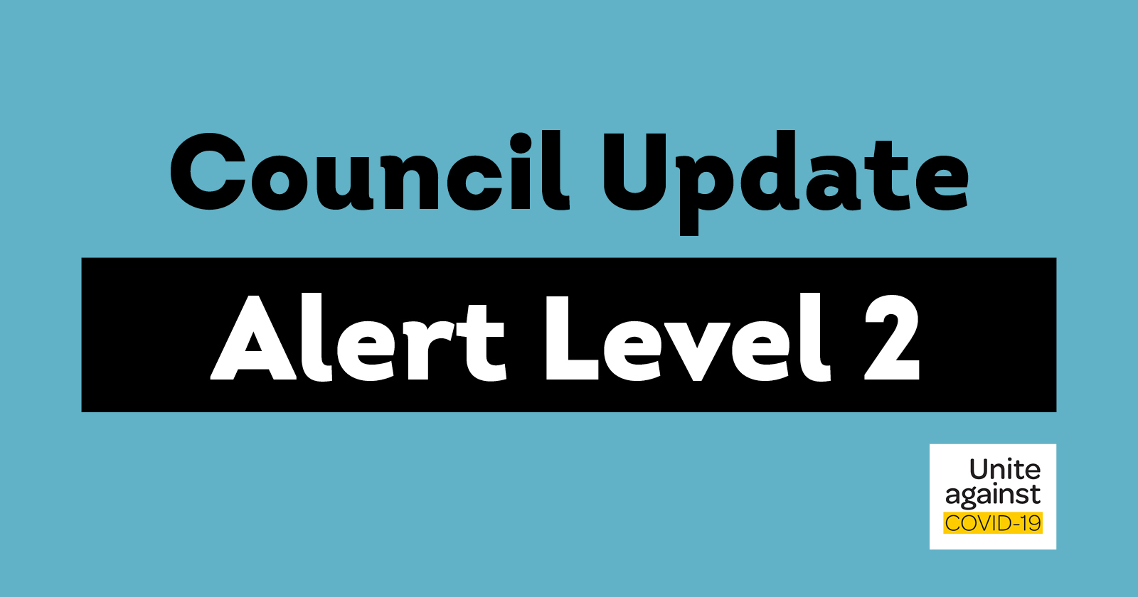 News: May 2020 - Council Services and Facilities in Alert Level 2 ...