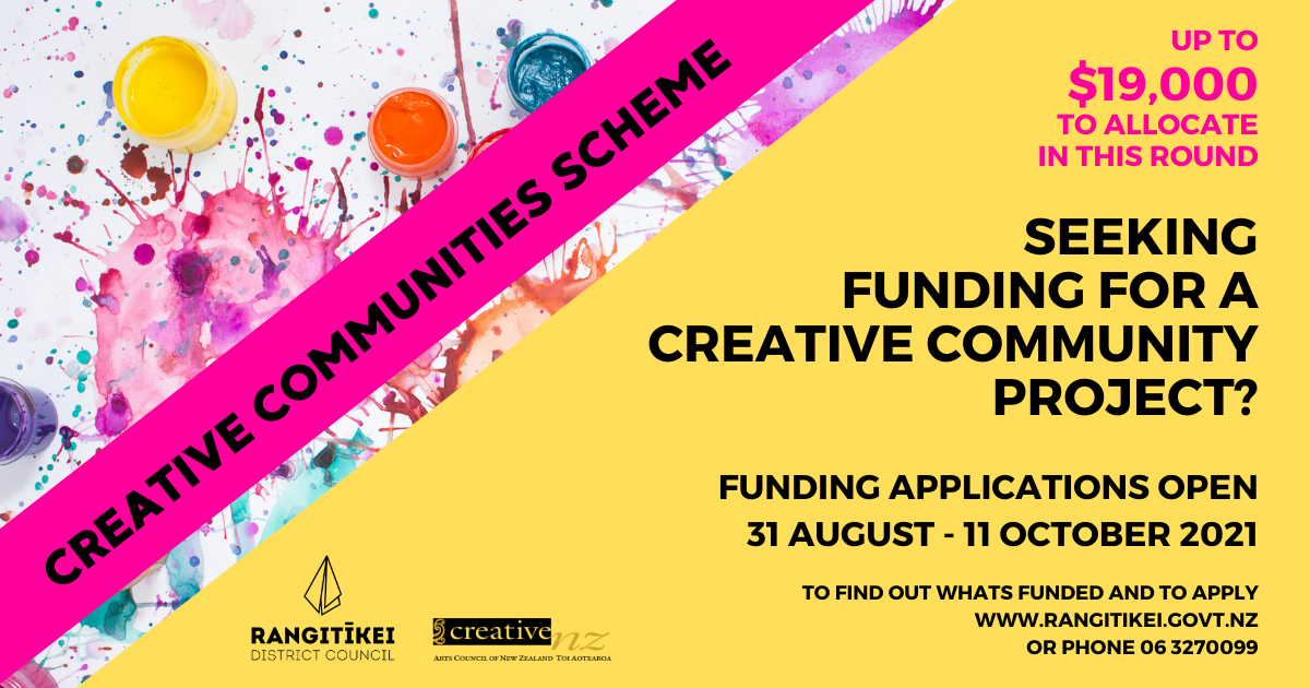News: Sep 2021 - Creative Communities Scheme applications are now open ...